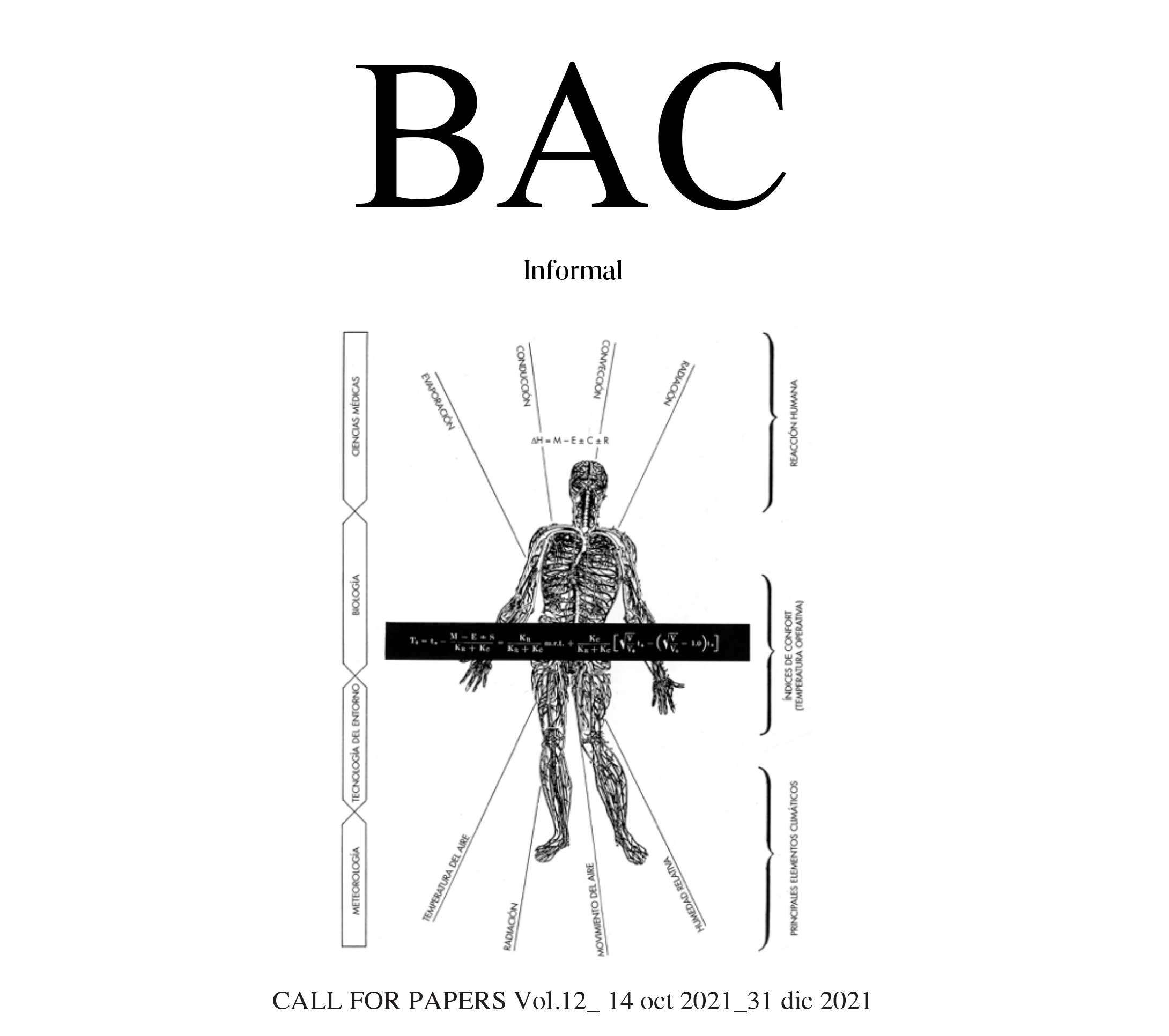 Call for papers BAc Vol.12
